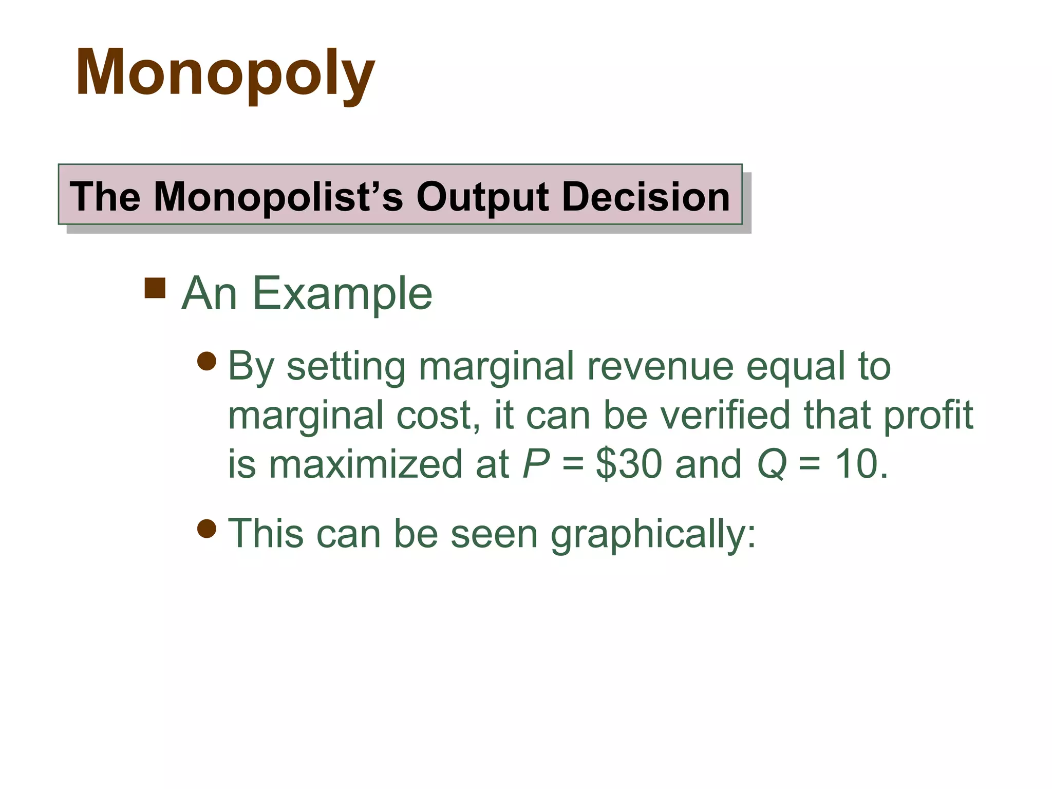 Chapter 10 monopoly and monopsony | PPT