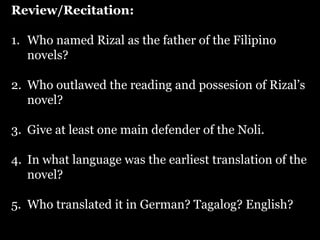 CHAPTER 10 NOLI ME TANGERE CONTINUING RELEVANCE.pptx