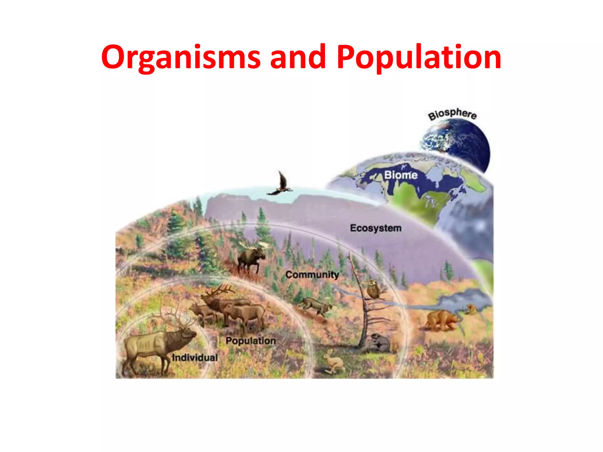 Chapter 10 organisms and population | PPTX