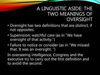 Chapter 10 oversight and accountability 1 | PPT