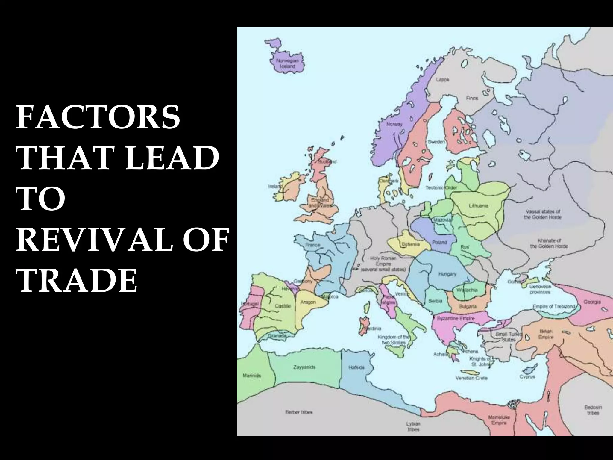 Chapter10-Part 1 Growth of Trade and Towns | PPT
