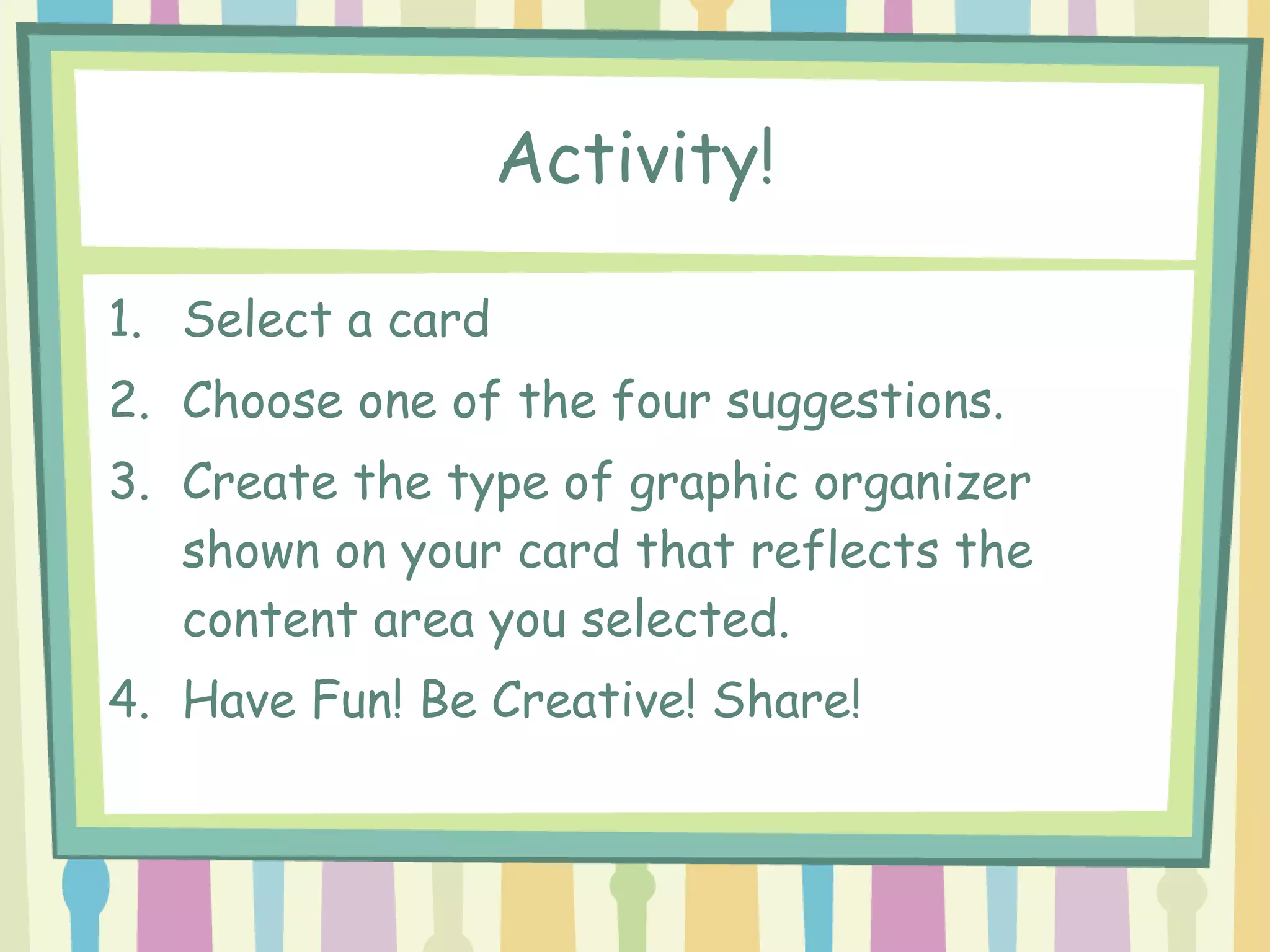 Chapter 10 Presentation Graphic Organizers | PPT