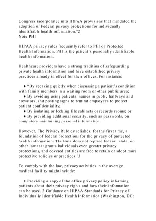 Chapter 10 Privacy and Security of Health RecordsLearnin.docx