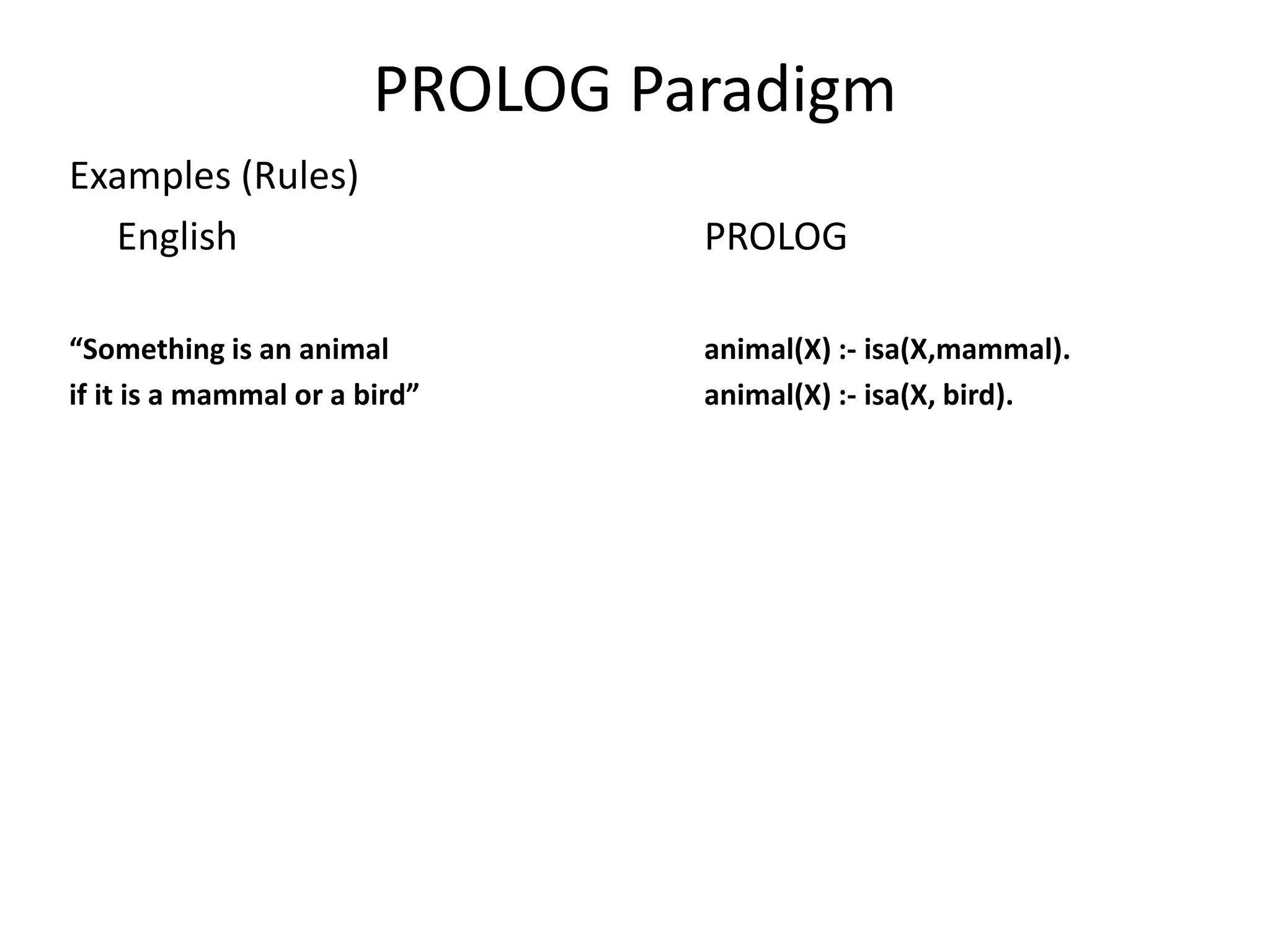 ProLog (Artificial Intelligence) Introduction | PPTX ProLog (Artificial Intelligence) Introduction | PPTX