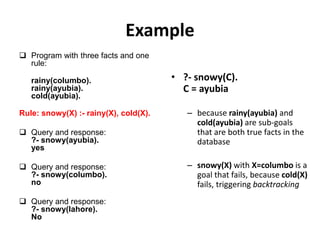 ProLog (Artificial Intelligence) Introduction | PPTX