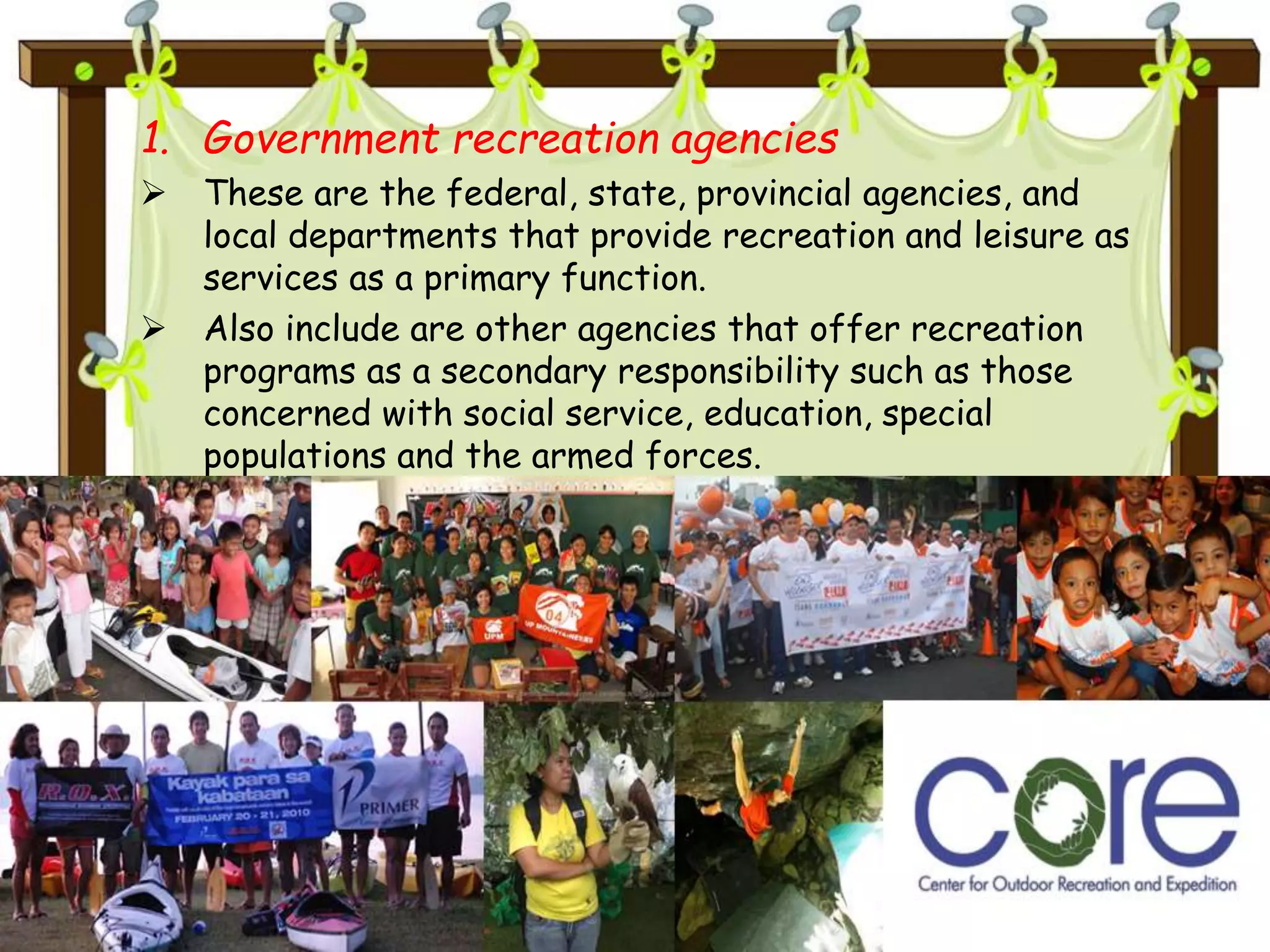 Principles of Tourism Chapter 10 (recreation and leisure) | PPTX