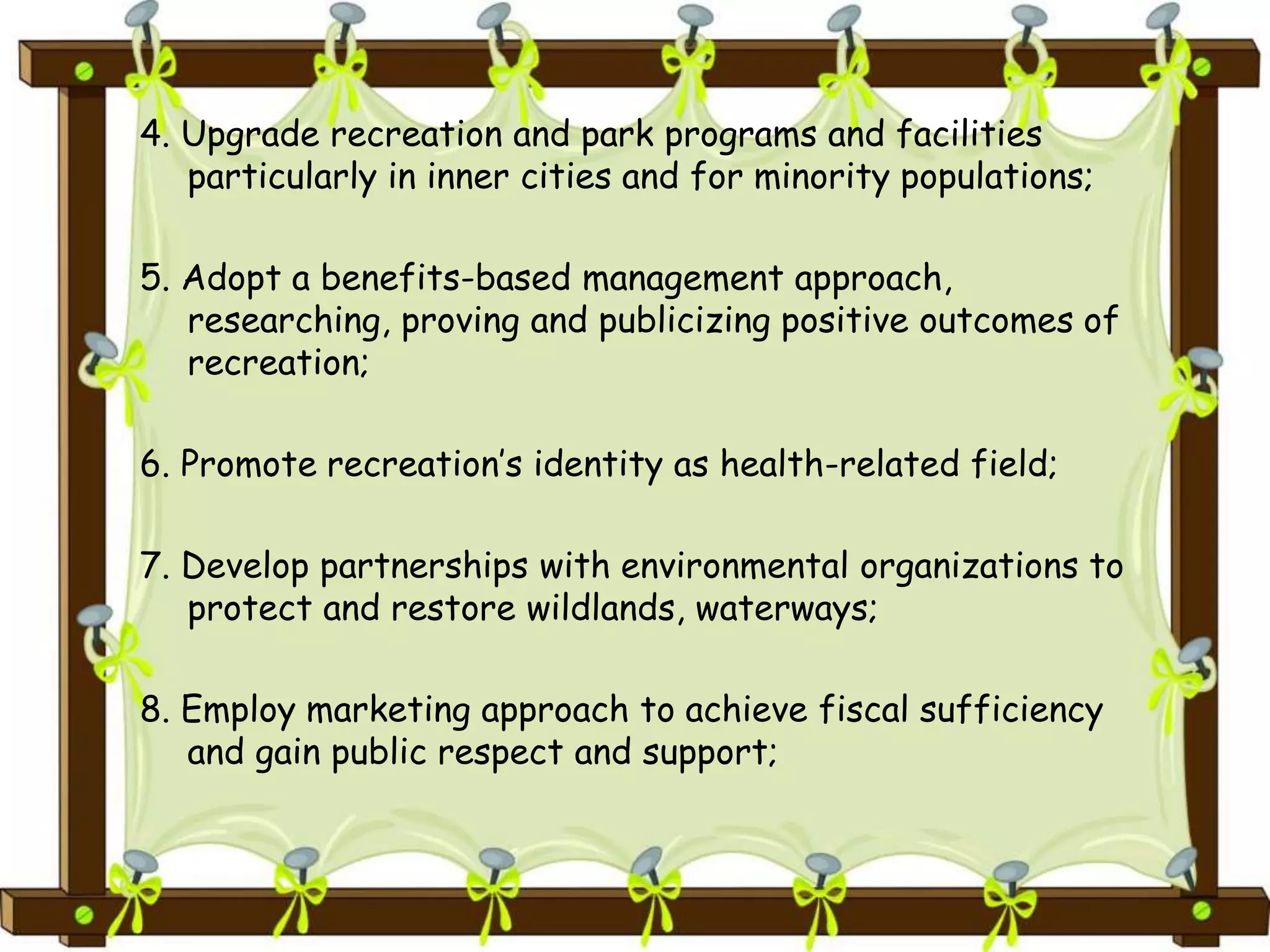 Principles of Tourism Chapter 10 (recreation and leisure) | PPTX