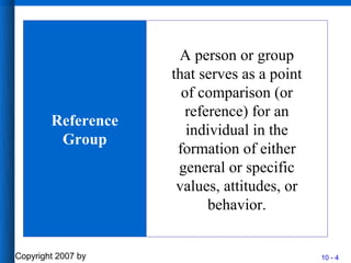 Chapter10referene group-and-family-reference-091011084922-phpapp02 | PPT