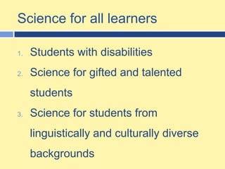 Chapter 10 science for all | PPTX