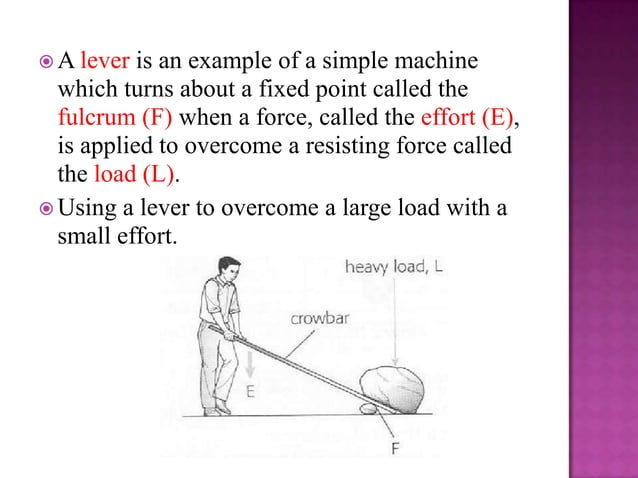 Chapter 10 simple machine | PPTX