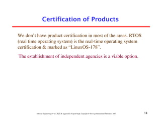 Chapter 10 software certification | PDF