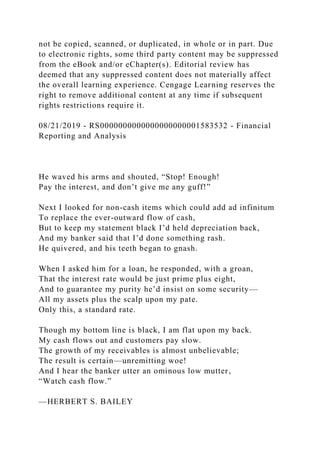 Chapter10Statement of Cash FlowsConsidering the impo.docx