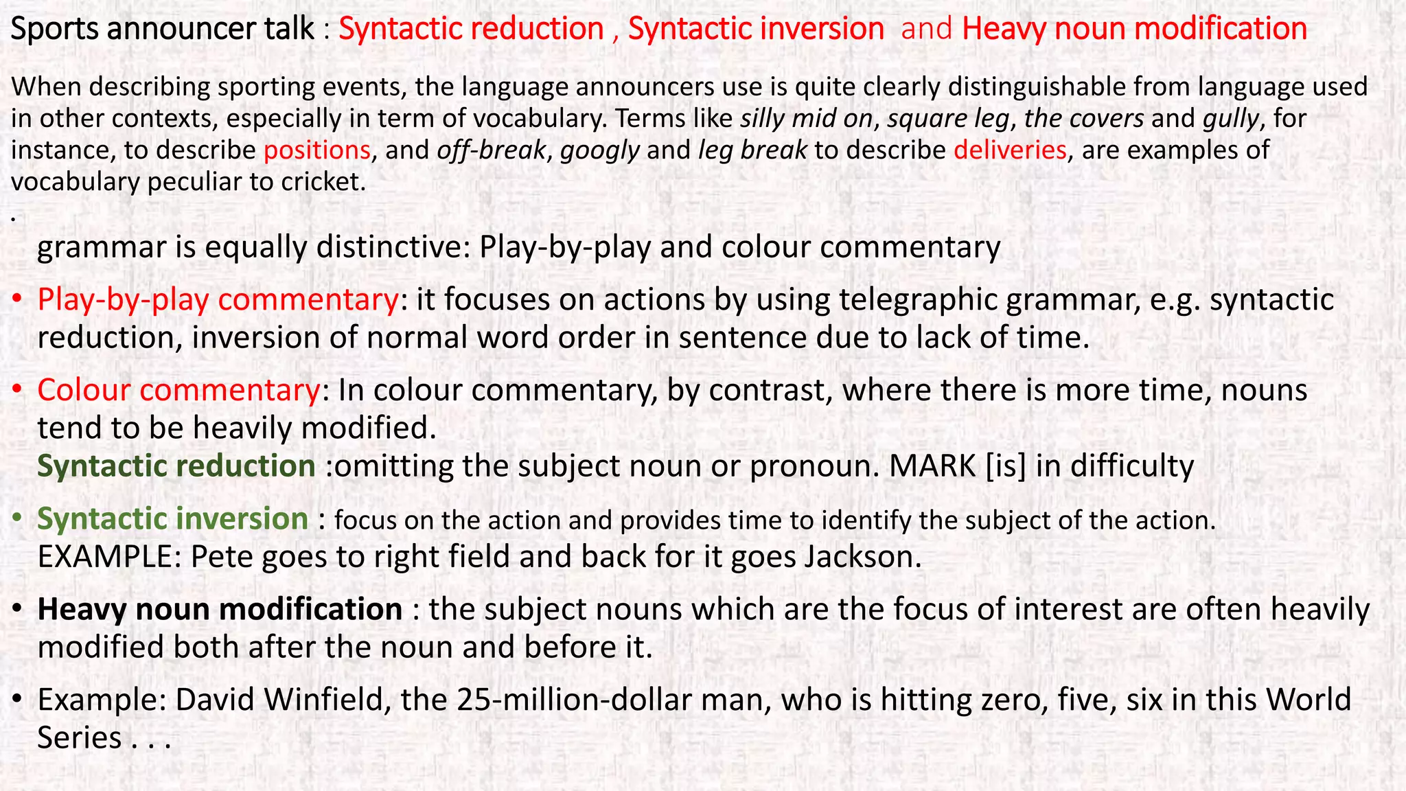 Chapter 10 style, context and register | PPTX