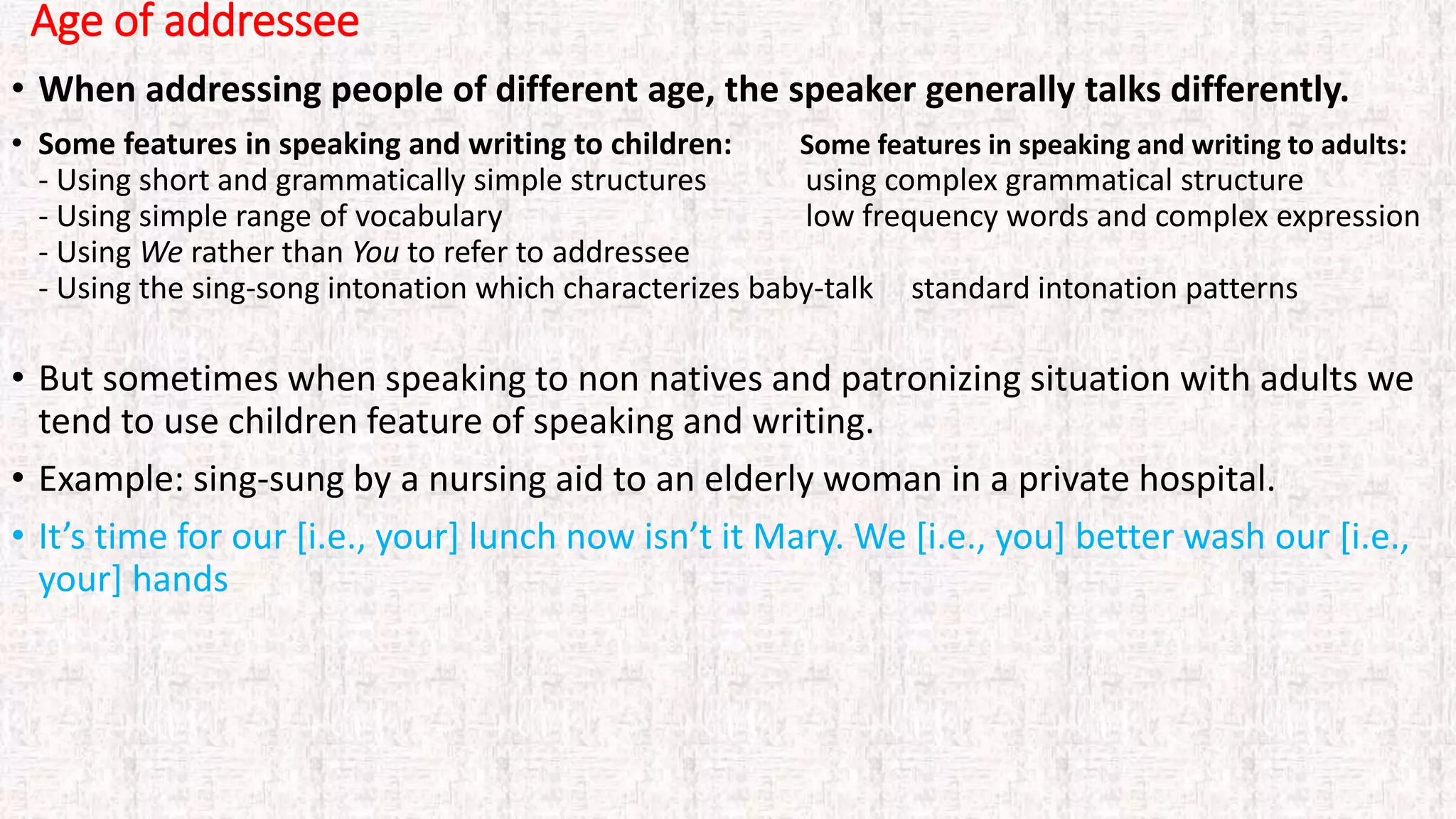 Chapter 10 style, context and register | PPTX