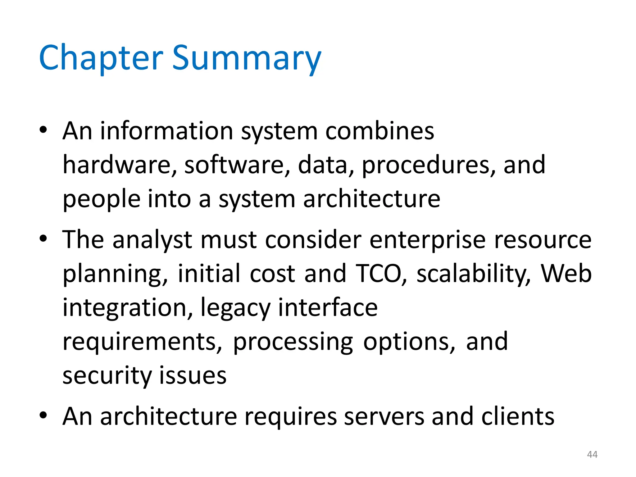 Chapter 10 System Architecture.Information Technology Project Management pptx | PPT