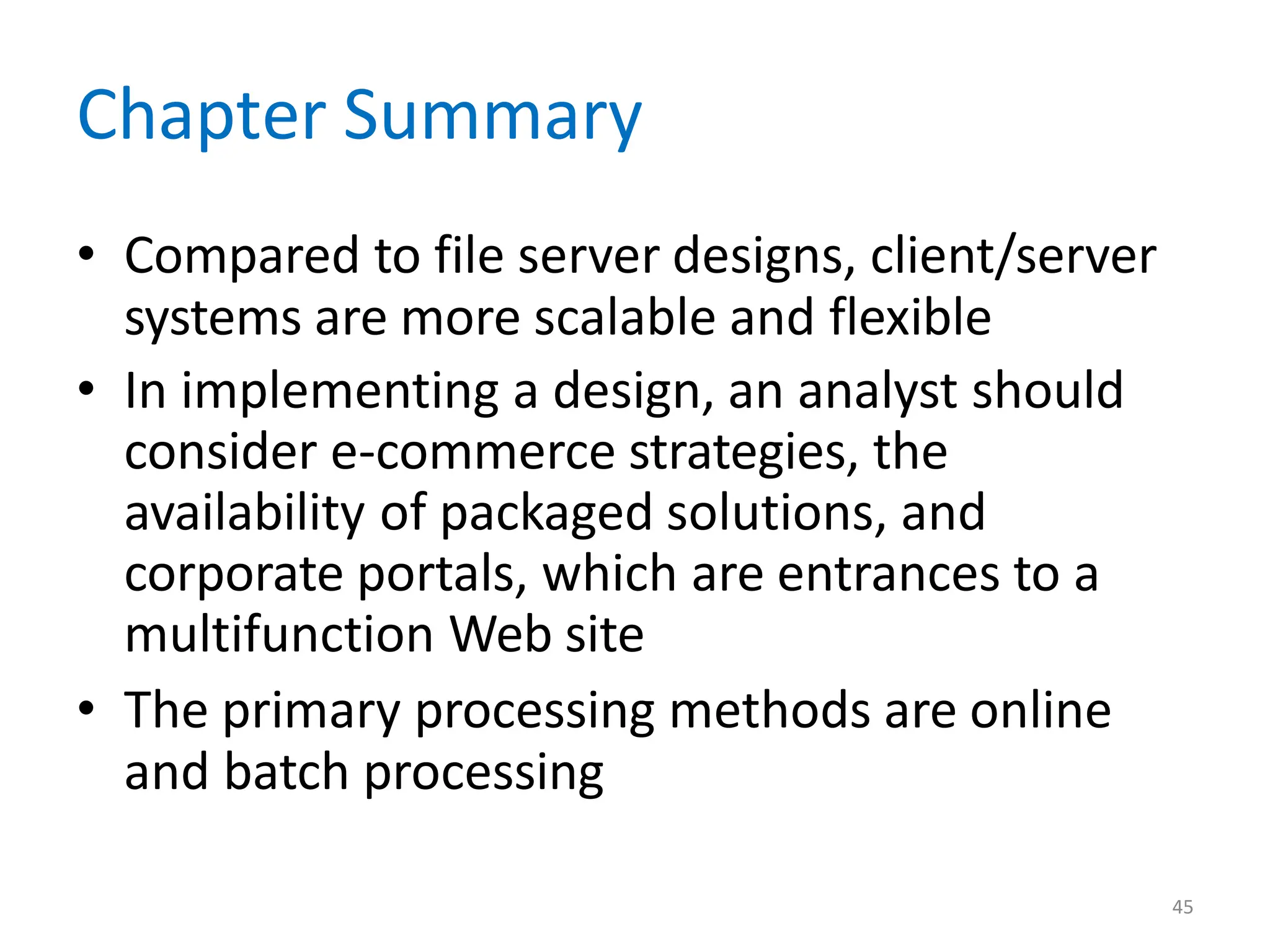 Chapter 10 System Architecture.Information Technology Project ...