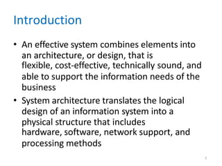 Chapter 10 System Architecture.Information Technology Project ...
