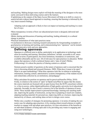 Chapter 10 the nature of openness | DOC