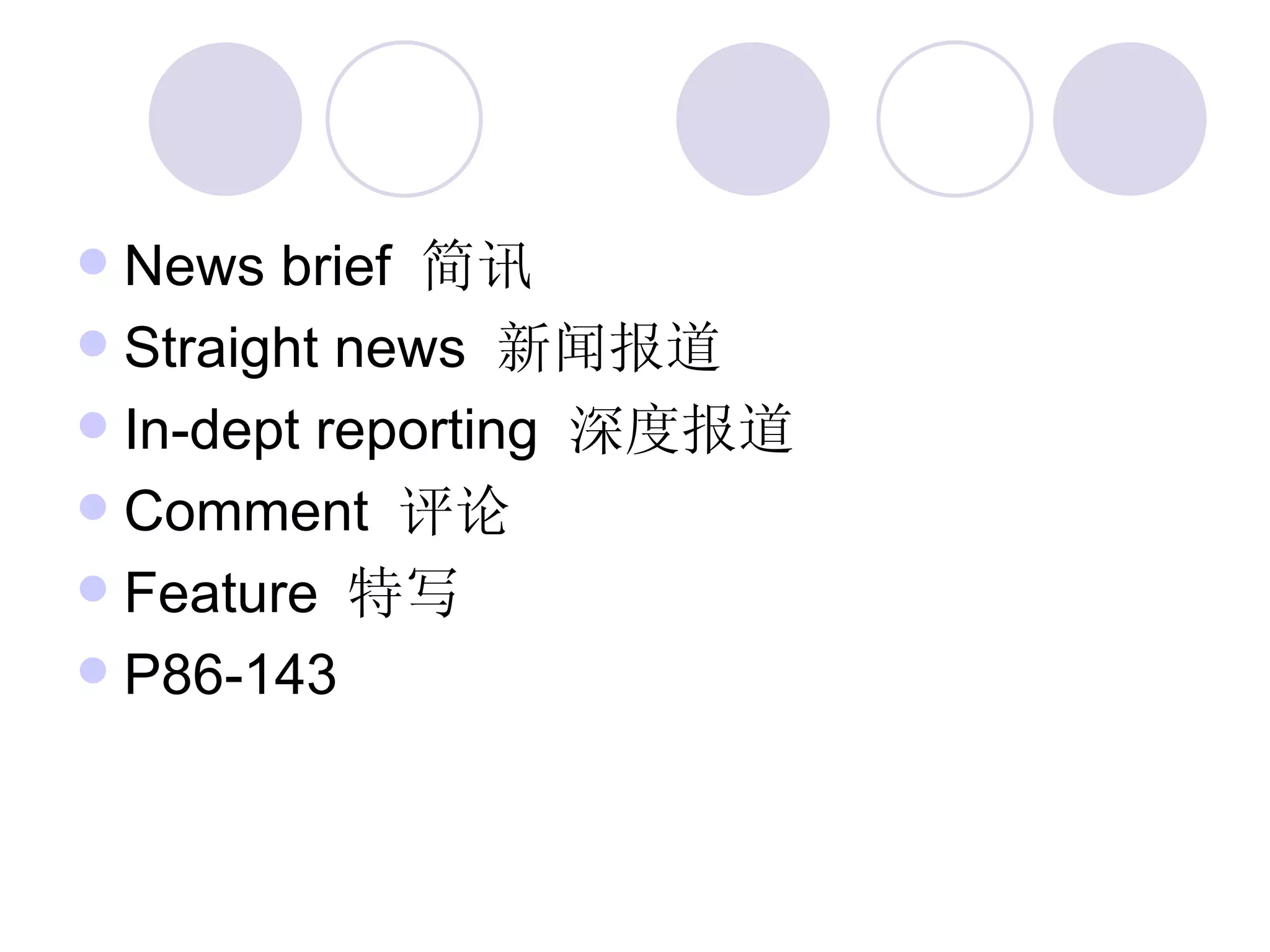 Chapter 10 types of news articles | PPT