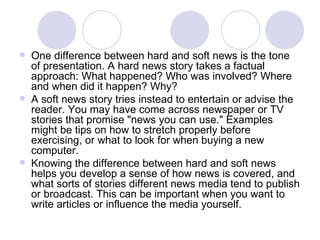 Chapter 10 types of news articles | PPT