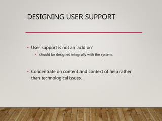 Chapter 10 User Support | PPT | IT and Internet Support | Internet