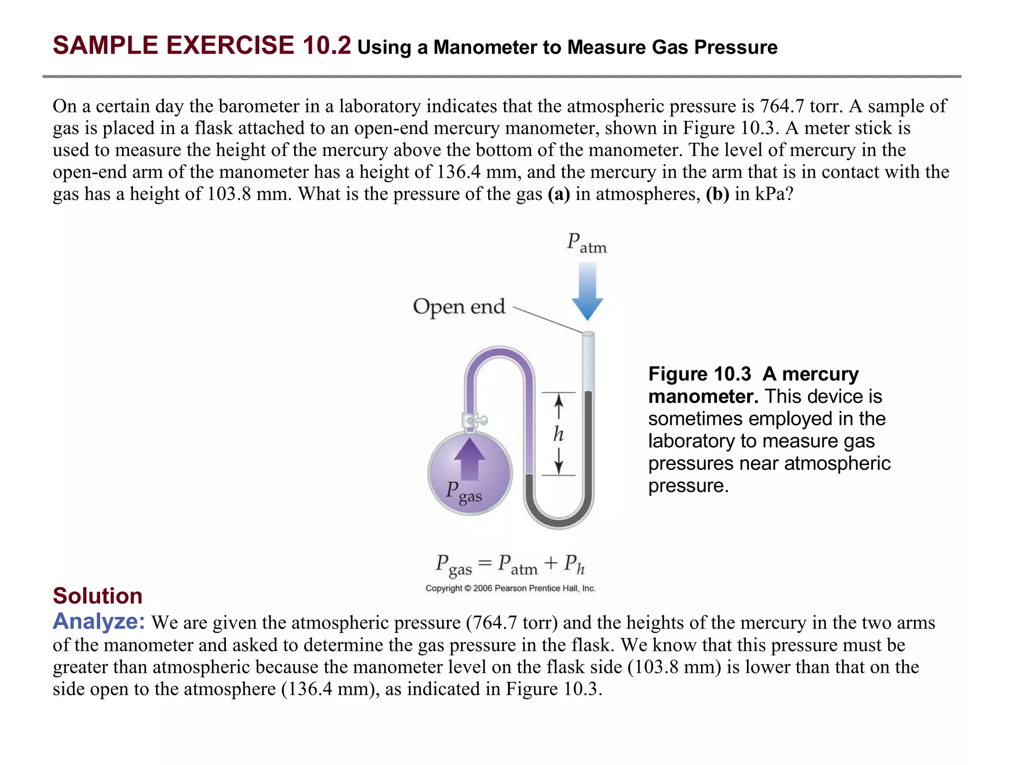 Gases Worked Examples | PPT