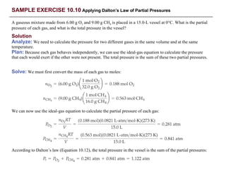 Gases Worked Examples | PPT
