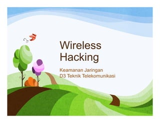 Chapter 10 wireless hacking [compatibility mode] | PPT