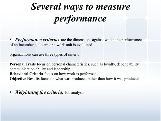 Conducting performance management | PPT
