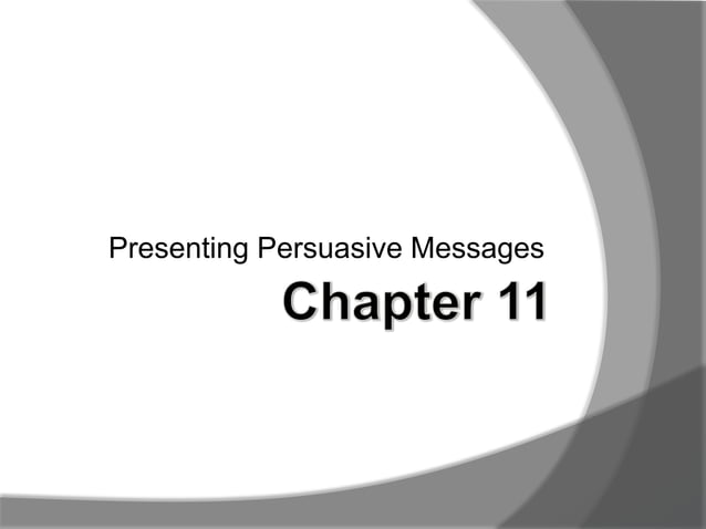 Chapter 11 NDSU Comm 110 | PPT | Free Download