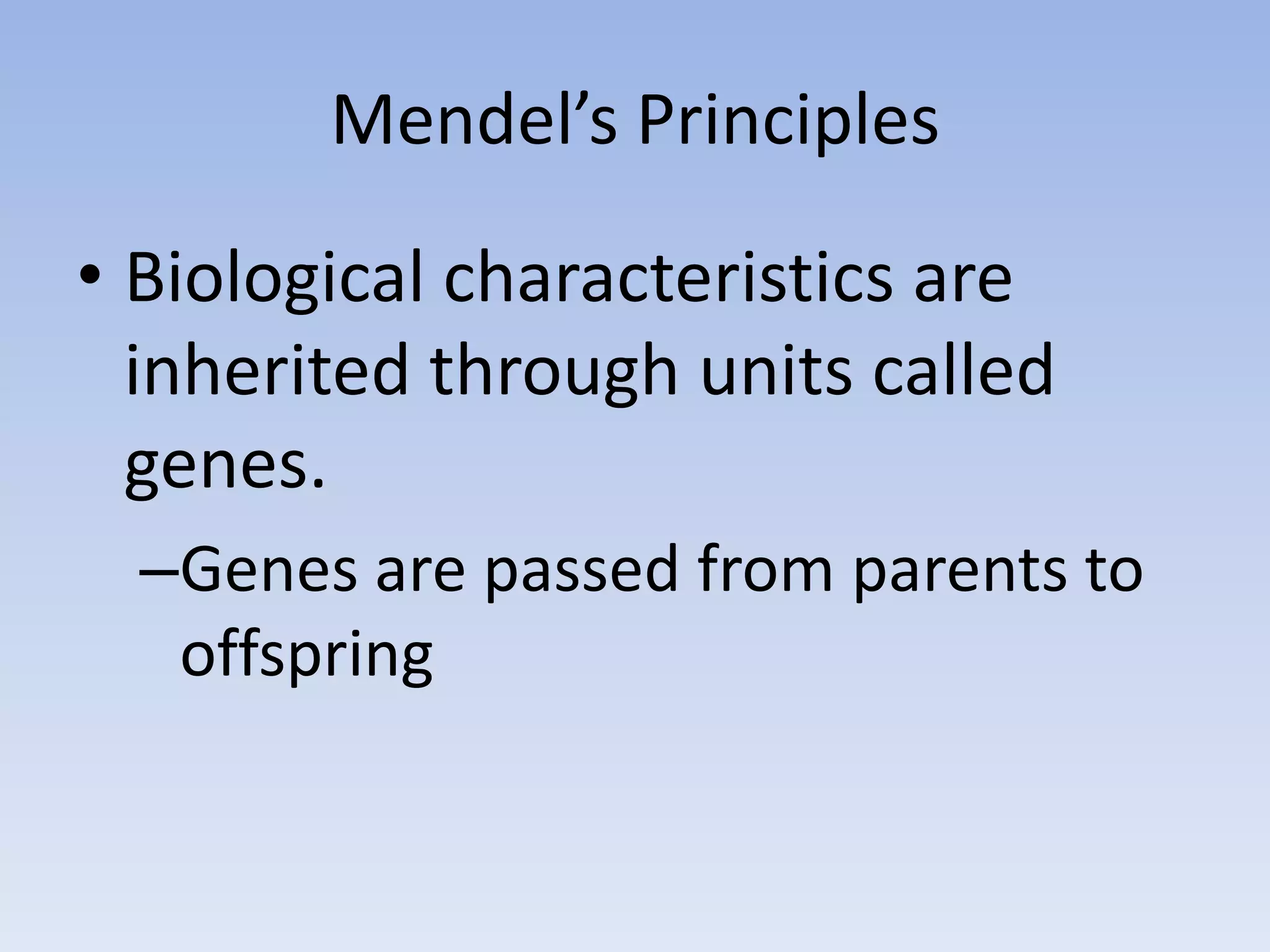 Chapter 11.2 Notes - Applying Mendel's Principles | PPTX