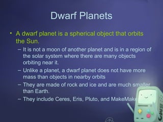 Chapter 11.1: The Structures of the Solar System | PPT
