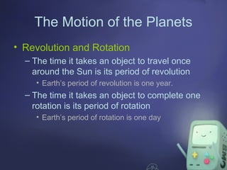 Chapter 11.1: The Structures of the Solar System | PPT