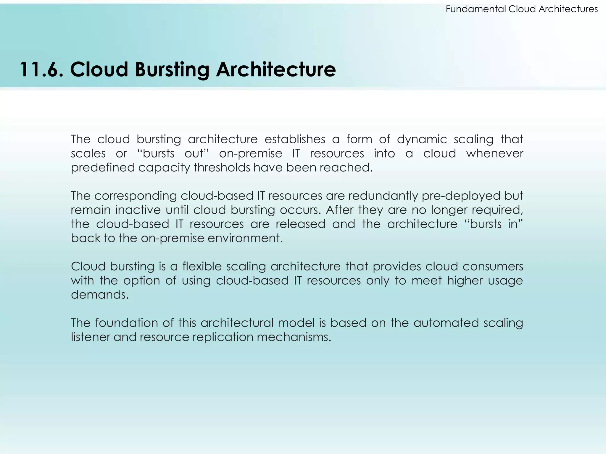 Fundamental Cloud Architectures | PPTX