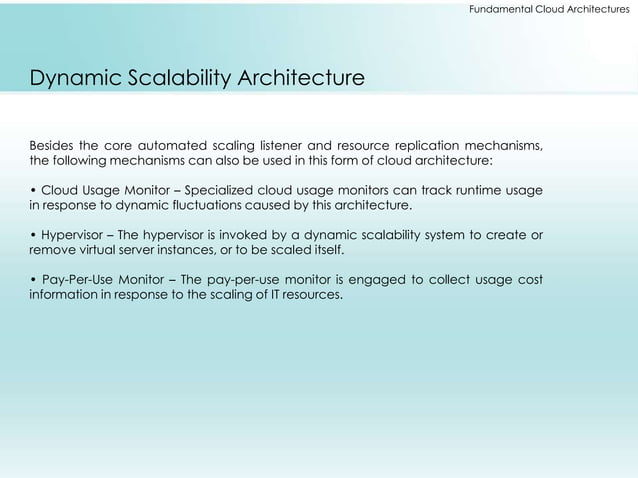 Fundamental Cloud Architectures | PPTX | Cloud Computing | Internet