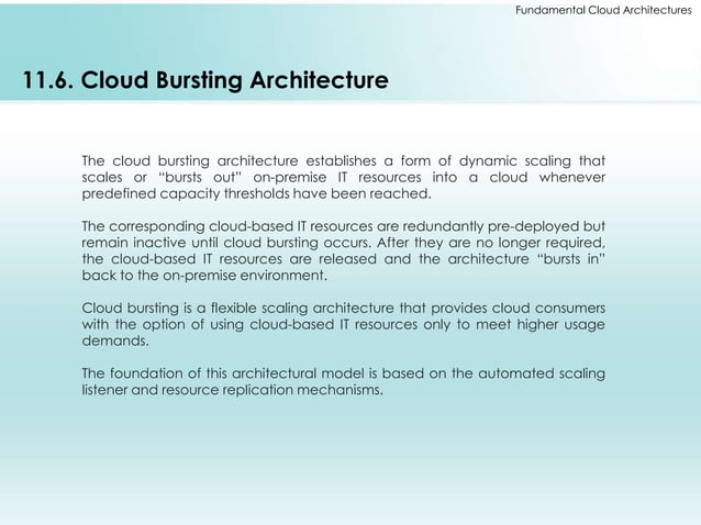 Fundamental Cloud Architectures | PPTX | Cloud Computing | Internet