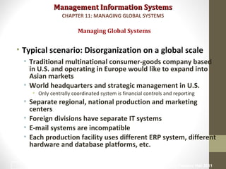 Chapter 11 MIS | PPT