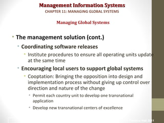 Chapter 11 MIS | PPT