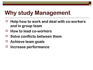 Principle of Management Chapter 1[1] | PPT