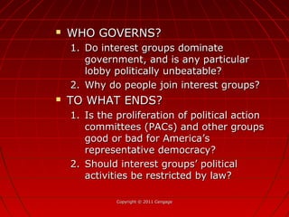 Interest Groups | PPT