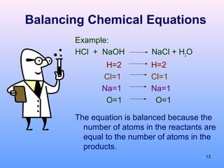 Chapter 11 | PPT | Chemistry | Science