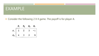 Operations Research - Game Theory | PPTX
