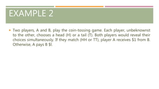 Operations Research - Game Theory | PPTX