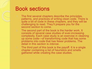 Clean Code Software Engineering | PPTX | Programming Languages | Computing