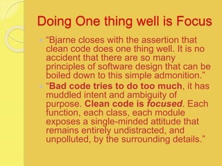 Clean Code Software Engineering | PPTX | Programming Languages | Computing