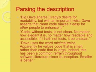 Clean Code Software Engineering | PPTX