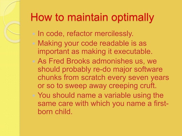 Clean Code Software Engineering | PPTX | Programming Languages | Computing