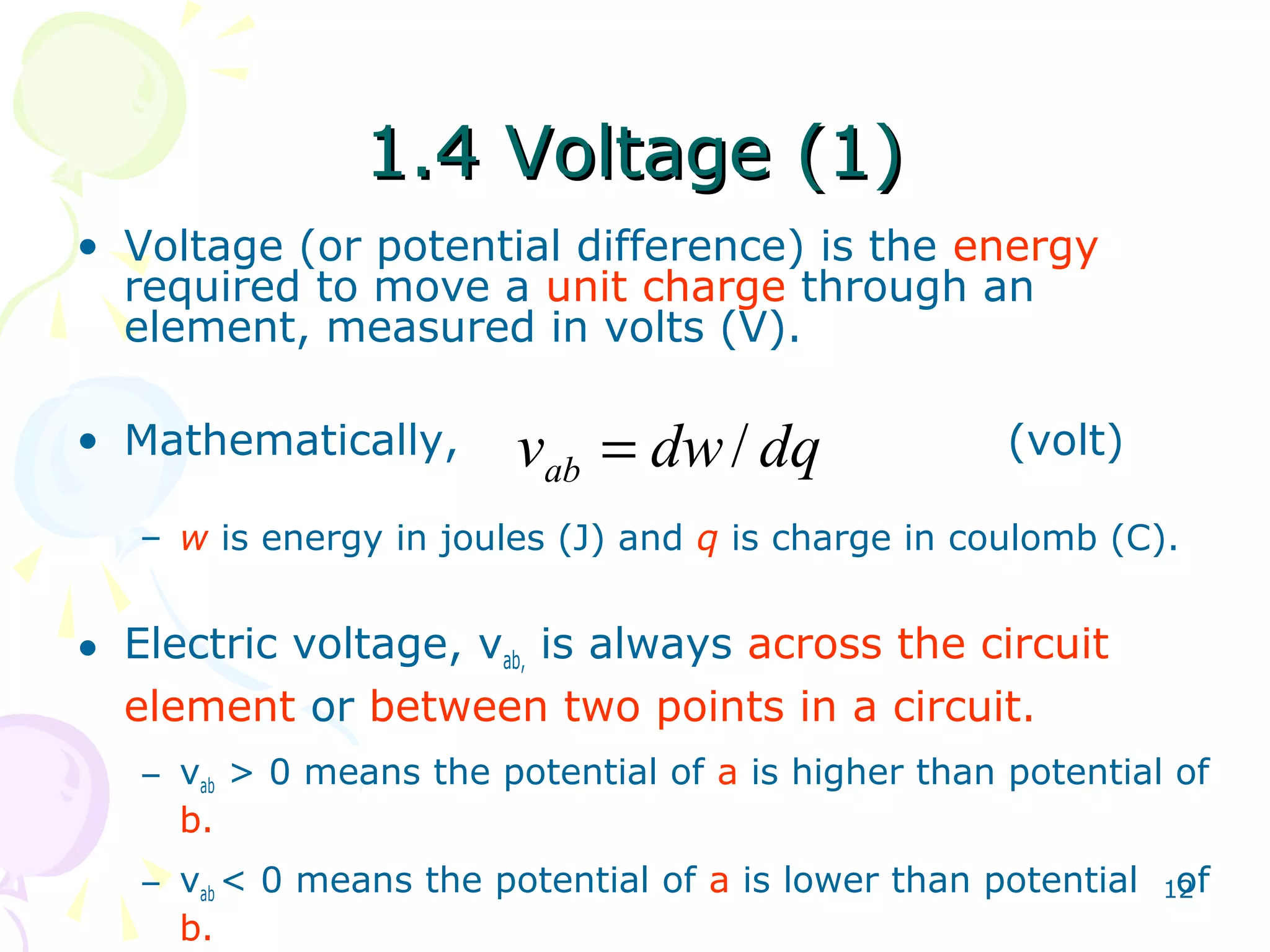 Introduction to Circuit Analysis | PPT