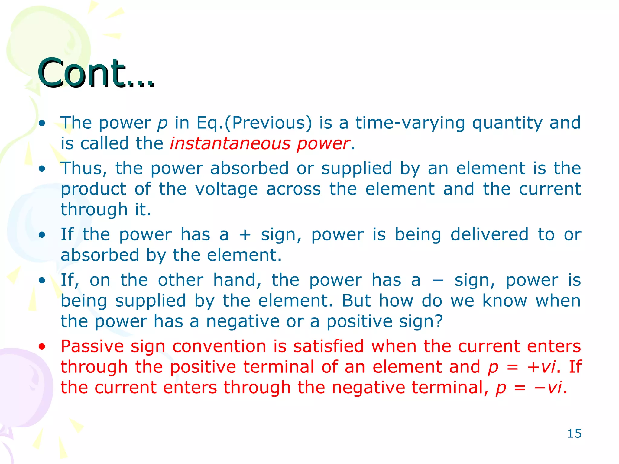 Introduction to Circuit Analysis | PPT
