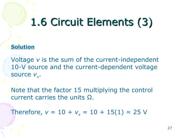 Introduction to Circuit Analysis | PPT | Chemistry | Science